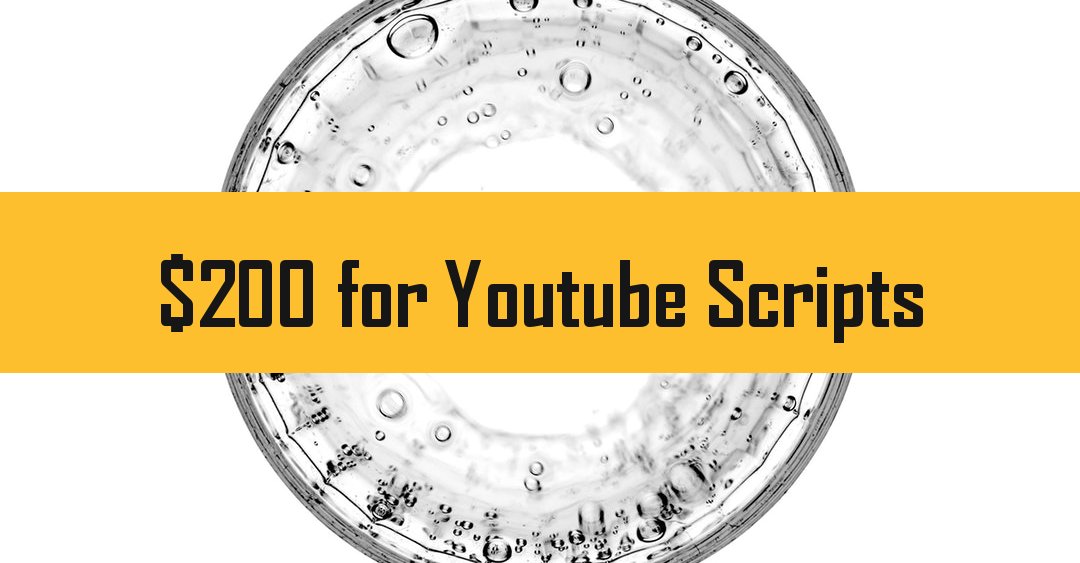 How I Landed a Gig Writing YouTube Scripts ($200 Each)